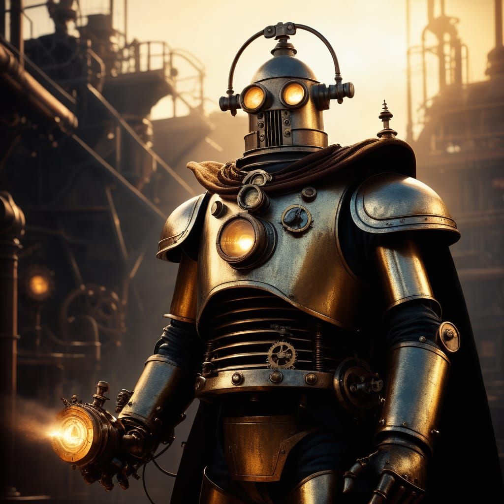 The Tin man from the wizard of oz - Steampunk Tin Man Concep...