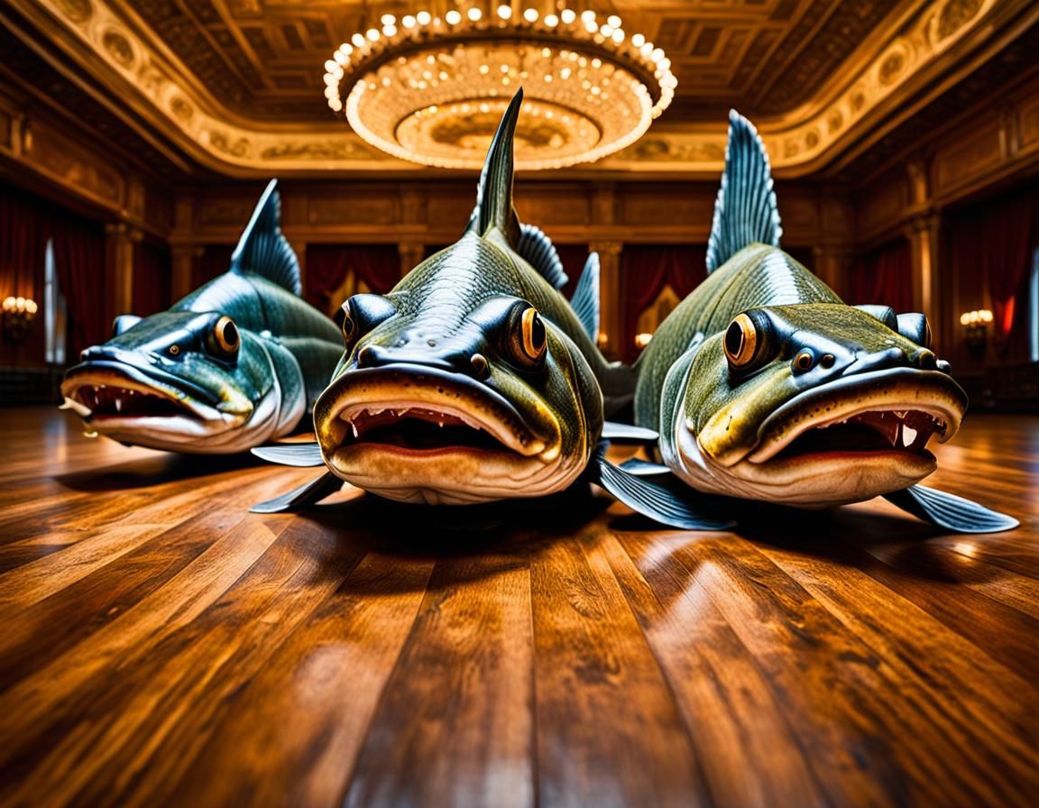 Fish Out of Water II - AI Generated Artwork - NightCafe Creator