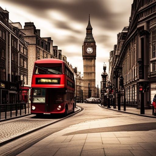 London - AI Generated Artwork - NightCafe Creator