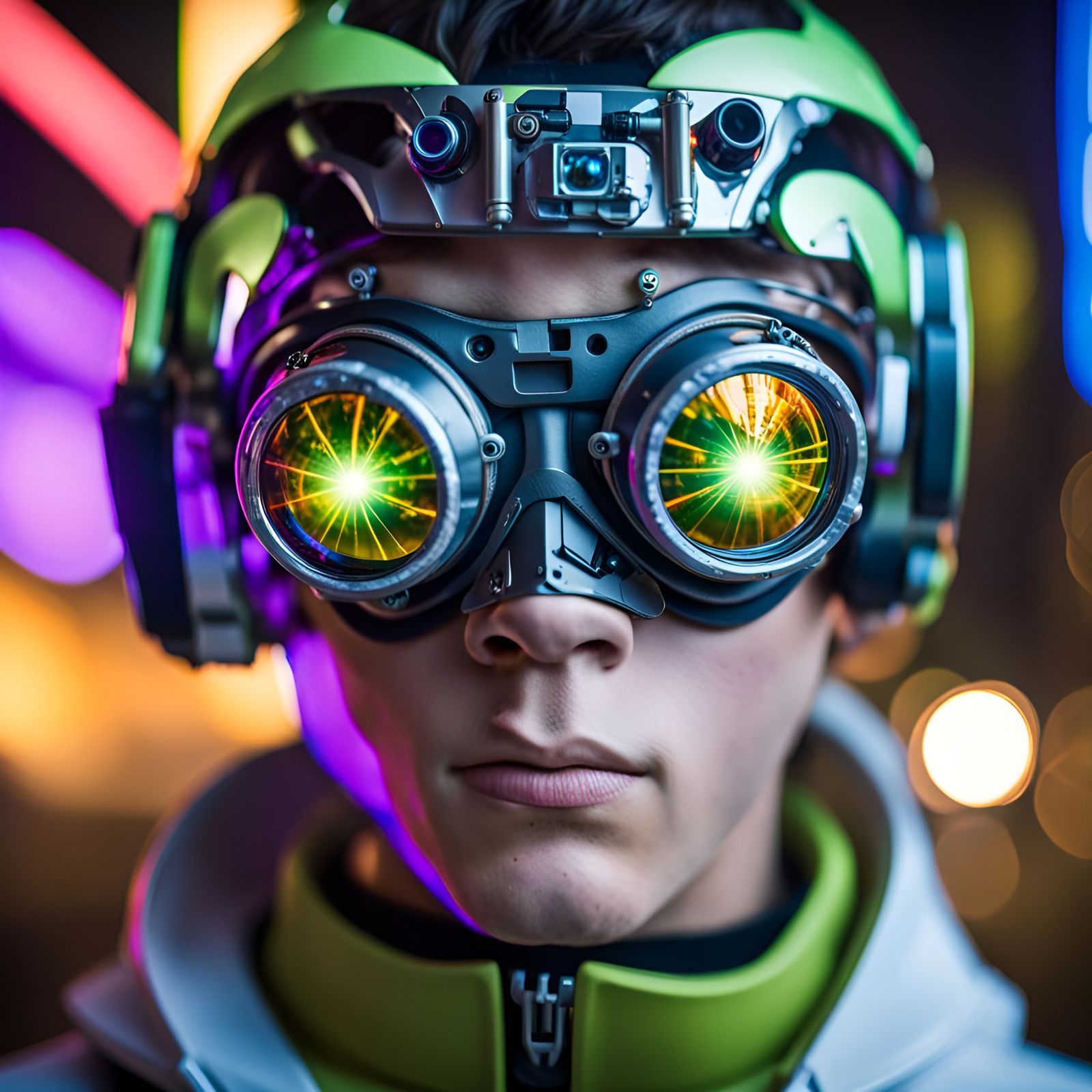 Cyberkid IV - AI Generated Artwork - NightCafe Creator