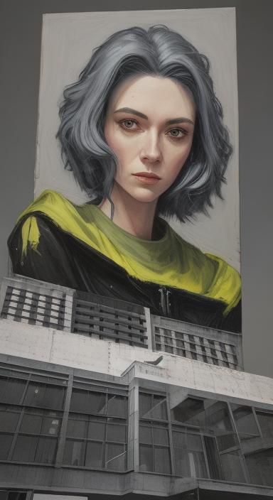 Julia Pott Dan Witz Kelly Freas monochromatic contrasting colors ...