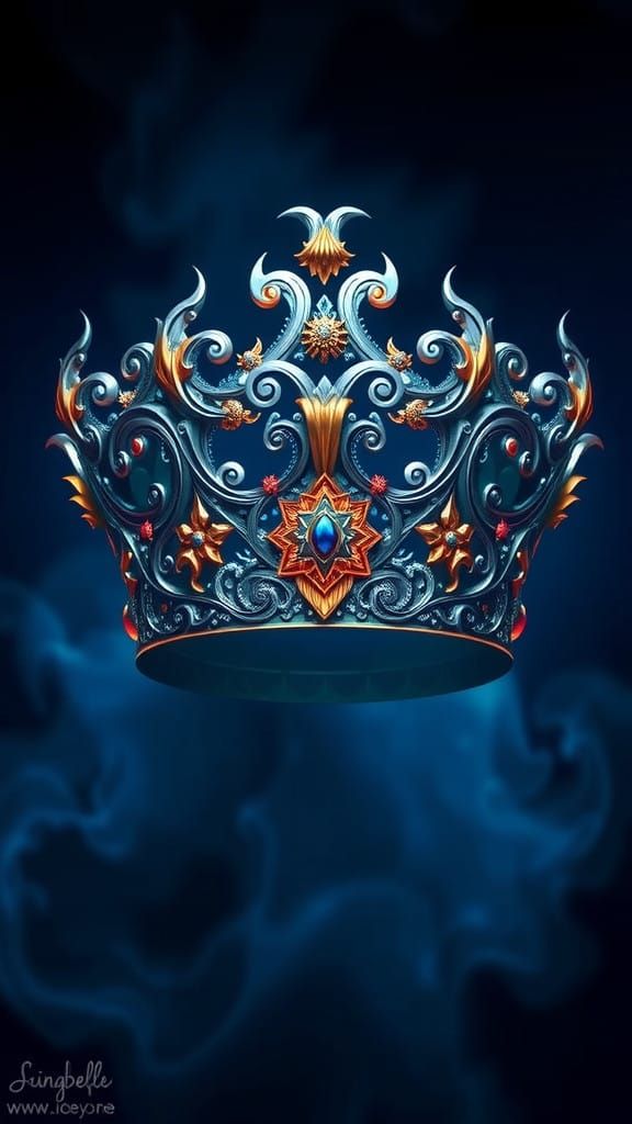 Crown Of Chthonic Powers - Cyberpunk Crown of Mystical Power