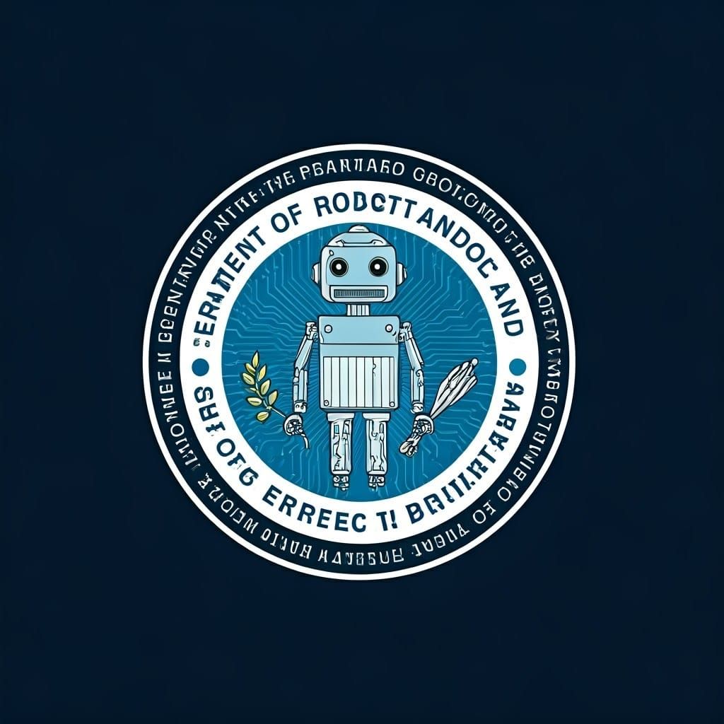 American Government Seal in Minimalist Corporate S... - AI Art