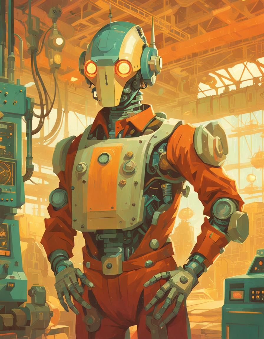 Robotics engineer - AI Generated Artwork - NightCafe Creator