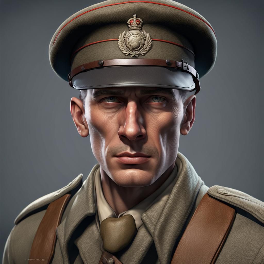 British WW2 soldier - AI Generated Artwork - NightCafe Creator