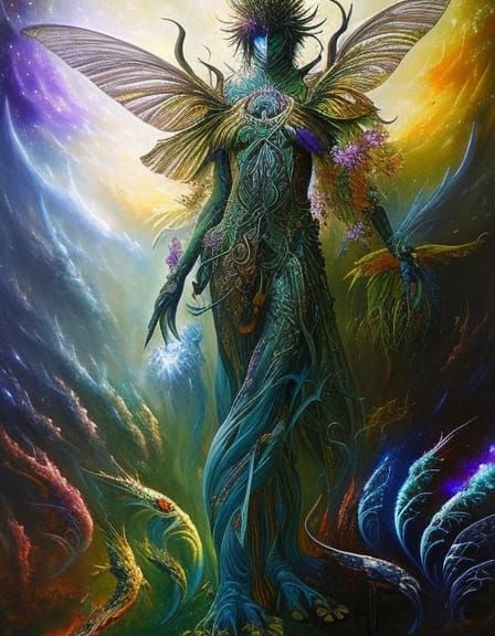 "Realistic Beautiful Extraterrestrial Alien flower creature" SD 1.5 ...