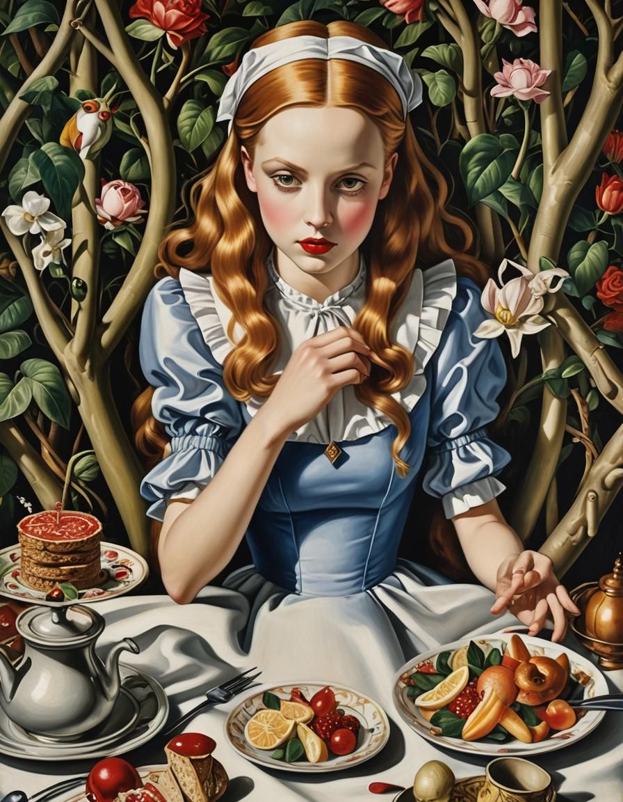 Alice - AI Generated Artwork - NightCafe Creator