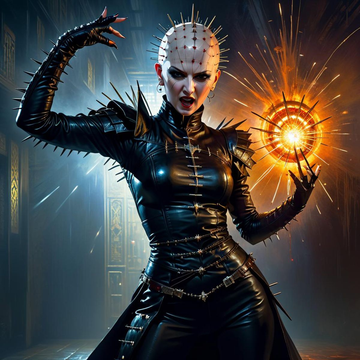 Pinhead: Hellraiser - AI Generated Artwork - NightCafe Creator