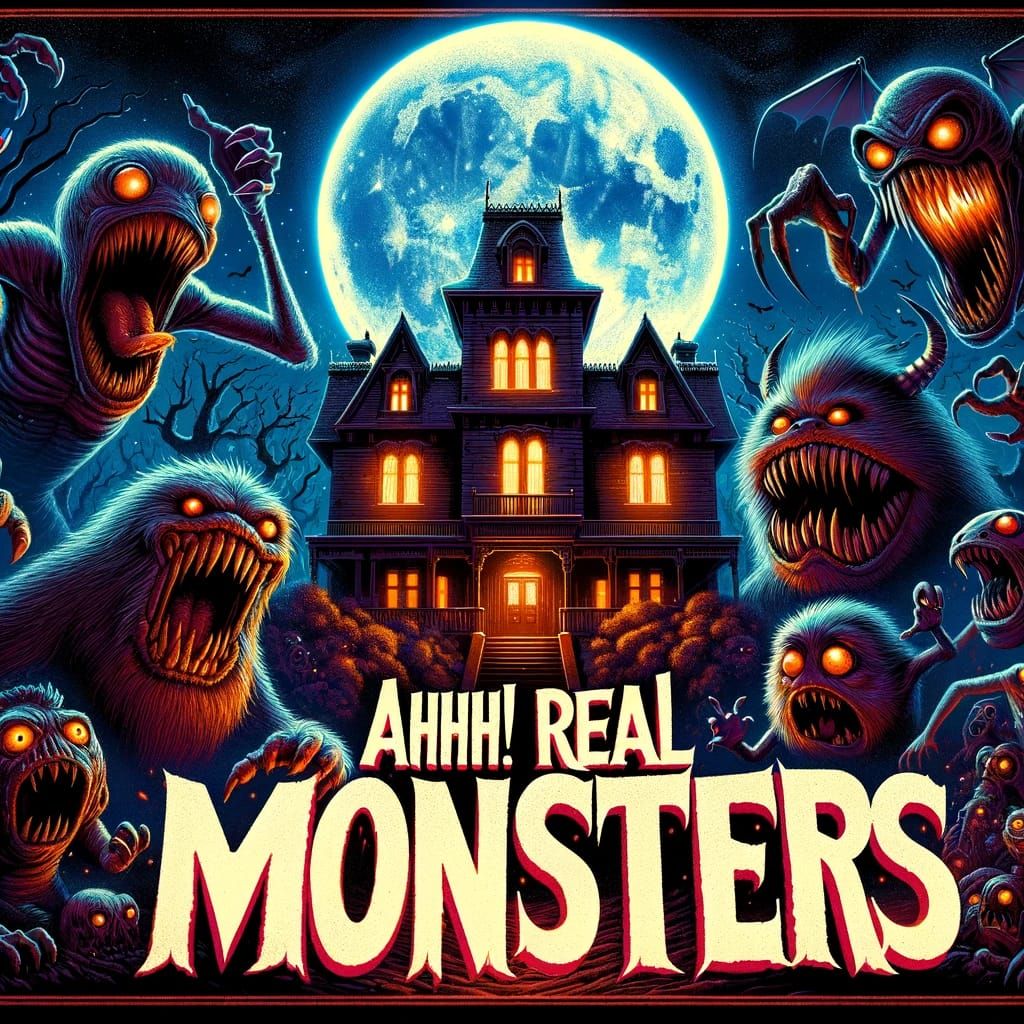 Ahhh! Real Monsters - AI Generated Artwork - NightCafe Creator