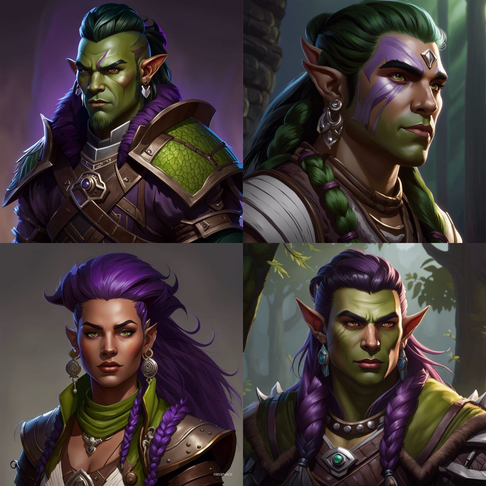 Half-orc No. 3 - AI Generated Artwork - NightCafe Creator