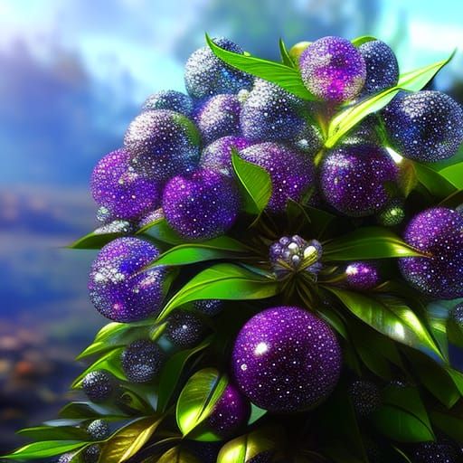 Marble Berry - AI Generated Artwork - NightCafe Creator
