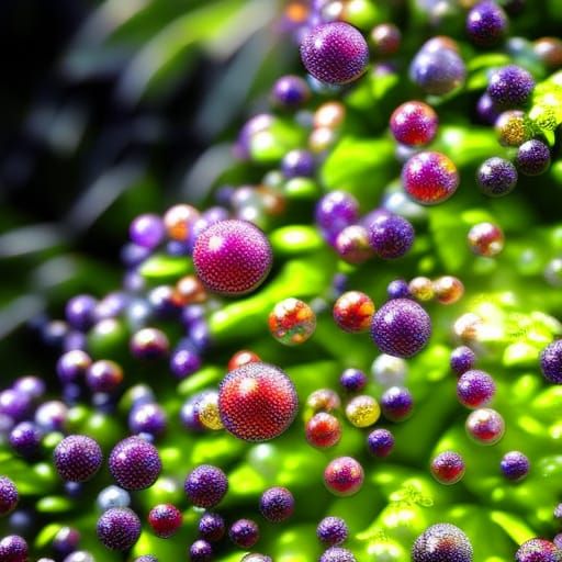 Marble Berry - AI Generated Artwork - NightCafe Creator