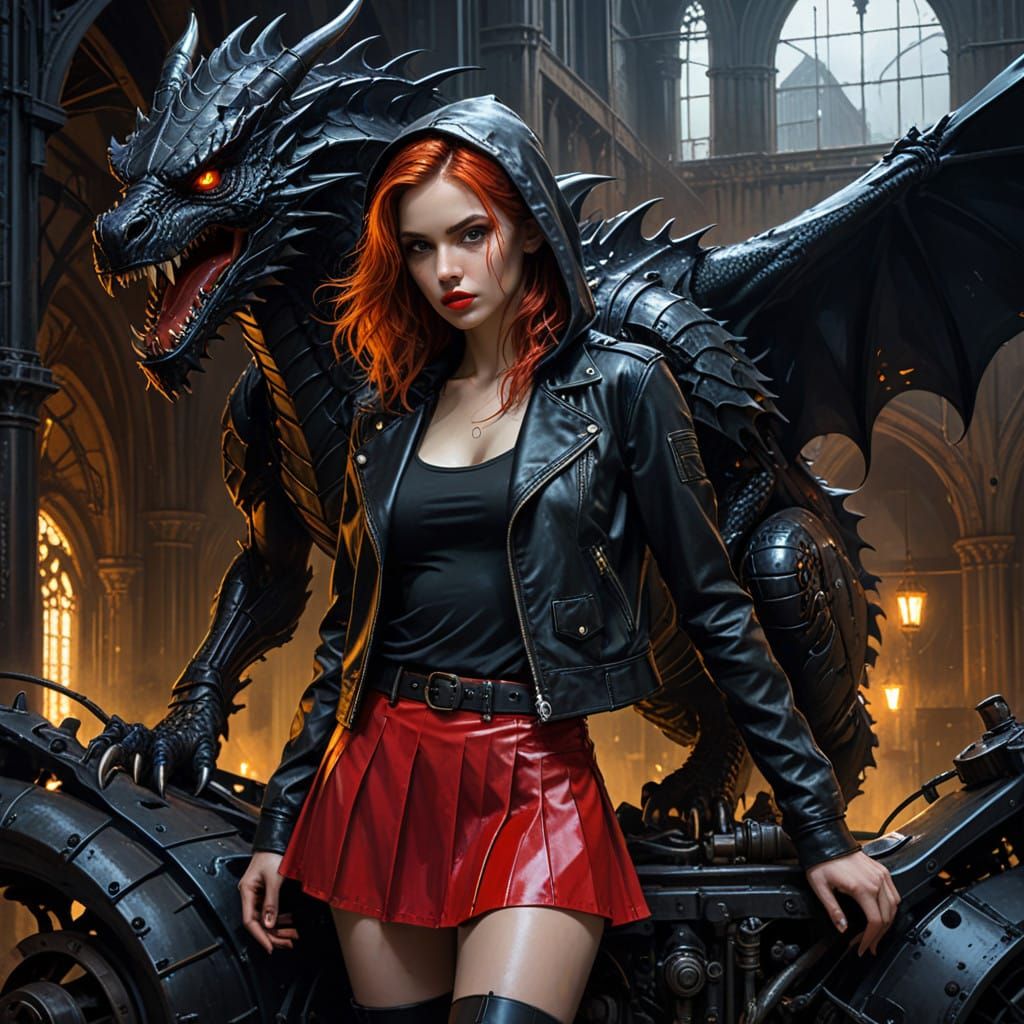 Emma - Gothic Goddess of Industrial Dreams