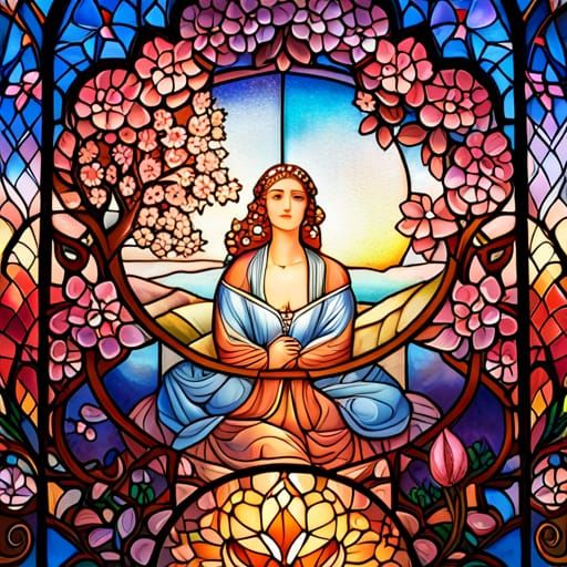 Spring Maiden - AI Generated Artwork - NightCafe Creator