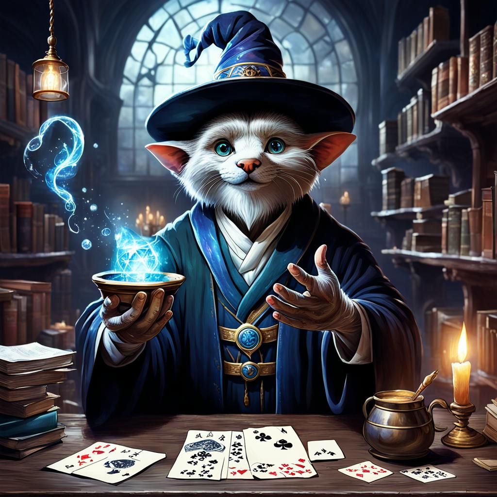 doing magic - AI Generated Artwork - NightCafe Creator