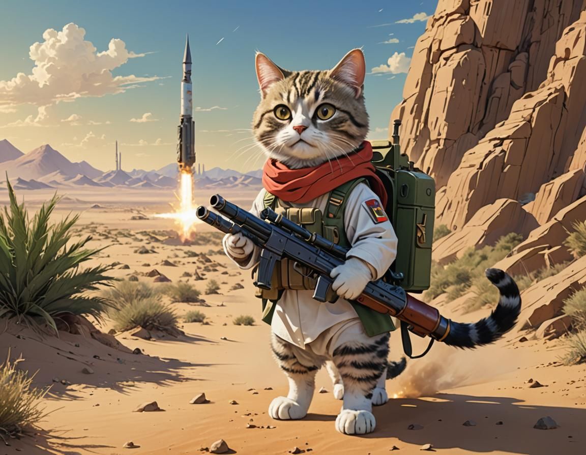Rocket cat - AI Generated Artwork - NightCafe Creator