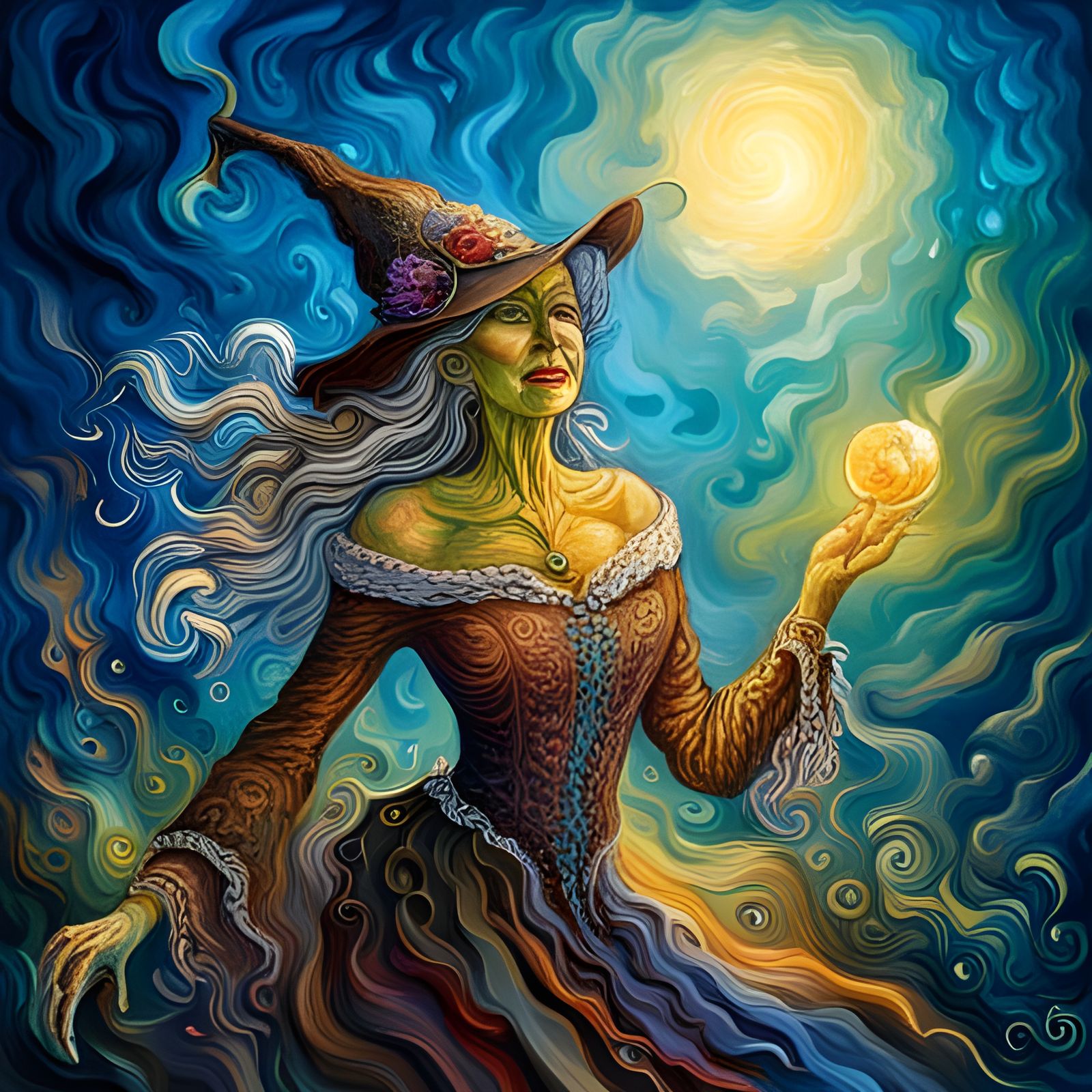 Wicked Witch - AI Generated Artwork - NightCafe Creator