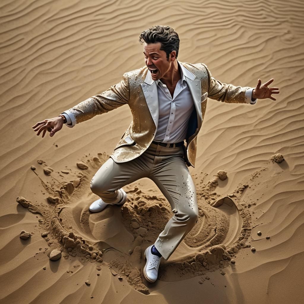 Dancing In the Sand - AI Generated Artwork - NightCafe Creator