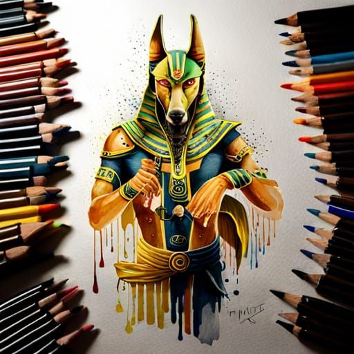 Anubis - AI Generated Artwork - NightCafe Creator