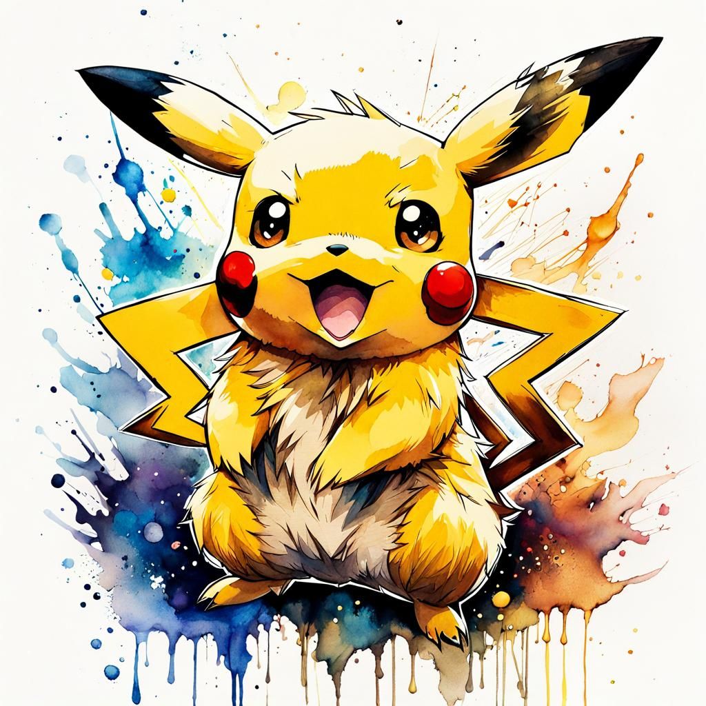 Pikachu - AI Generated Artwork - NightCafe Creator