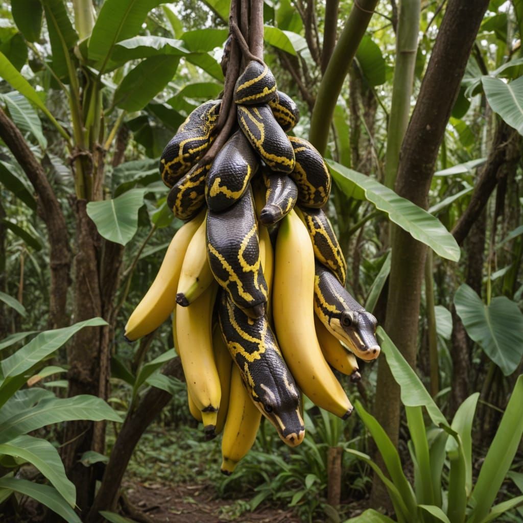 Bananaconda - AI Generated Artwork - NightCafe Creator