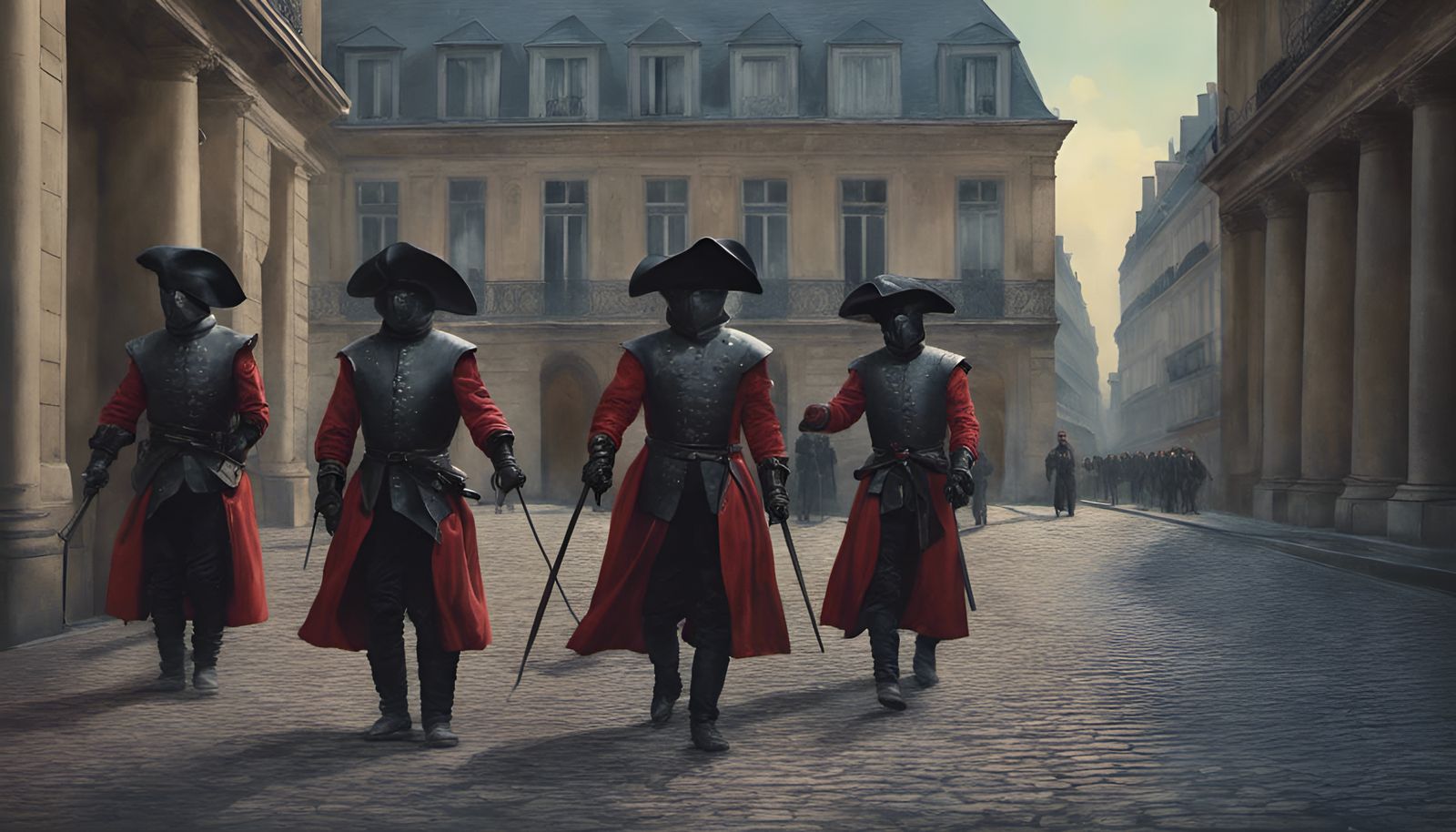Fantasy Musketeers - AI Generated Artwork - NightCafe Creator