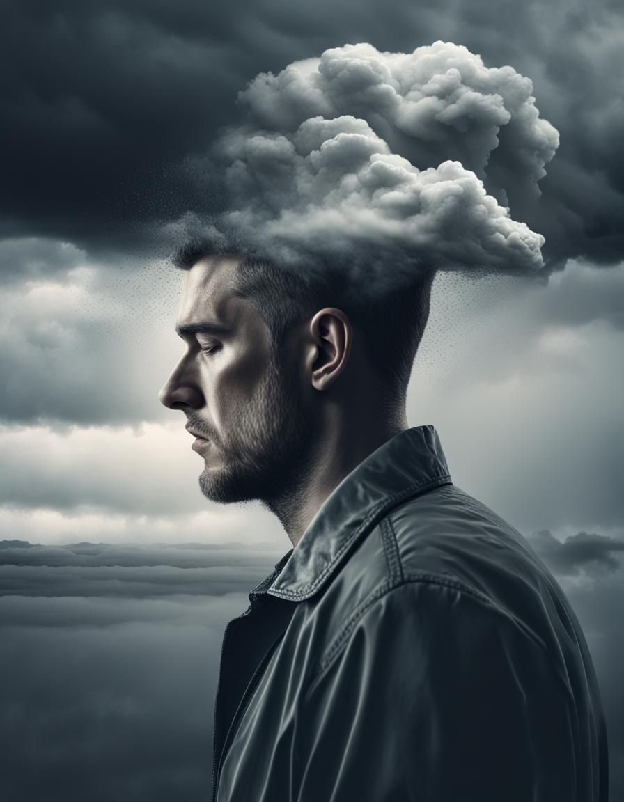 Storming thoughts - AI Generated Artwork - NightCafe Creator