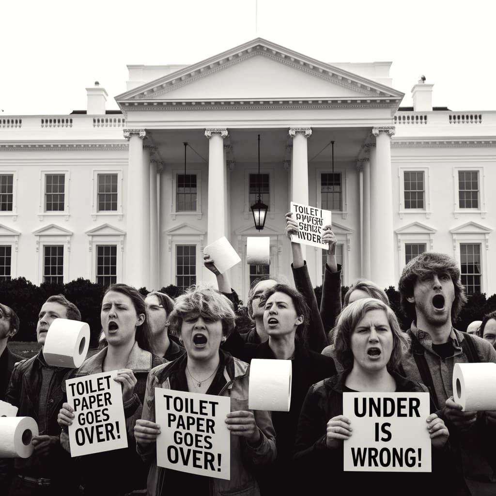 The Advocacy for Toilet Paper Hanging Correctness