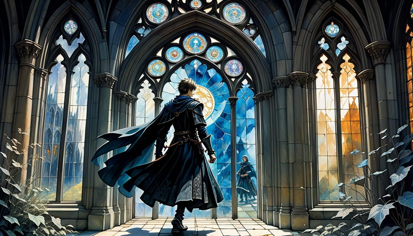 Waiting For His Brother - AI Generated Artwork - NightCafe Creator