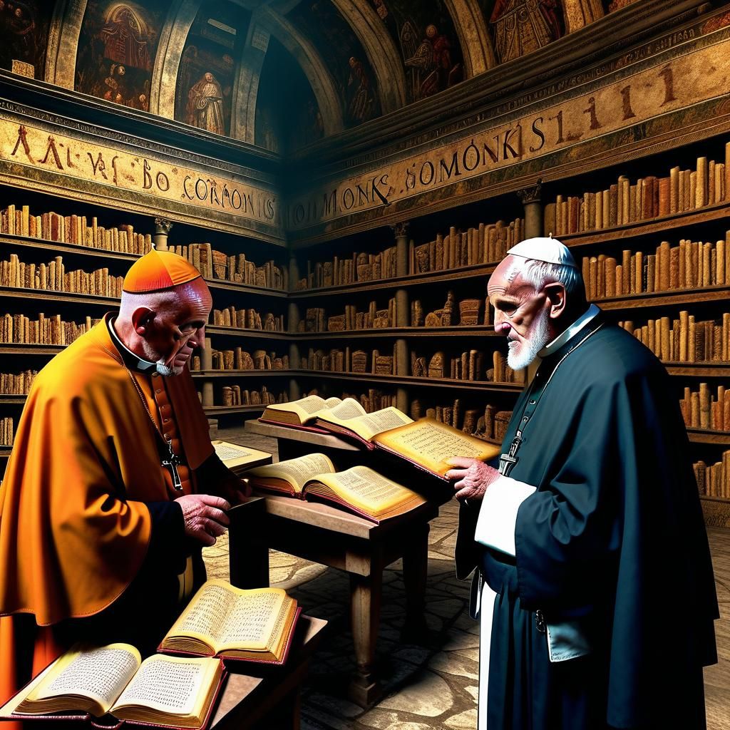 Ancient Libraries - AI Generated Artwork - NightCafe Creator