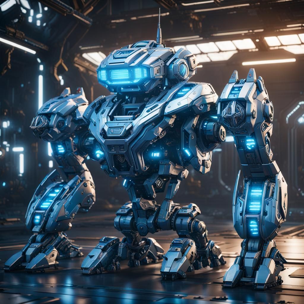 Robotronix - AI Generated Artwork - NightCafe Creator