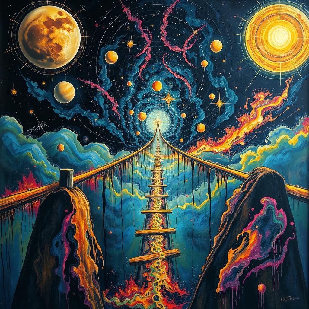 bridge of infinite and creation - Cosmic Bridge Builder in V...