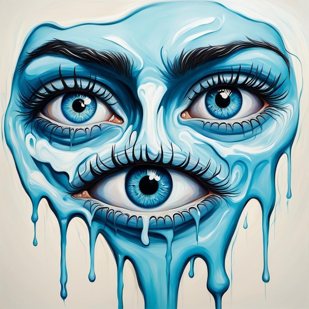 icescream - i scream - eyes cream - eye scream 4 - AI Generated Artwork - NightCafe Creator