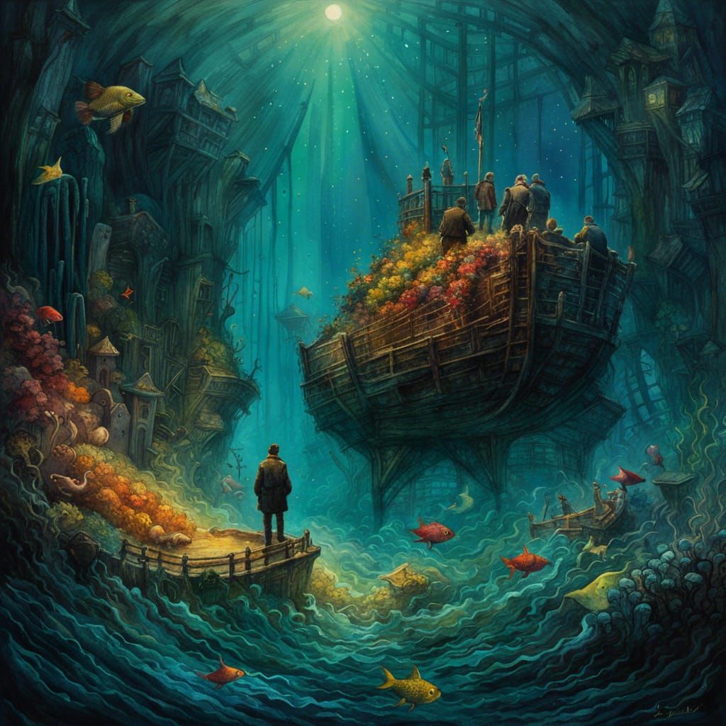 Missed the Boat - AI Generated Artwork - NightCafe Creator