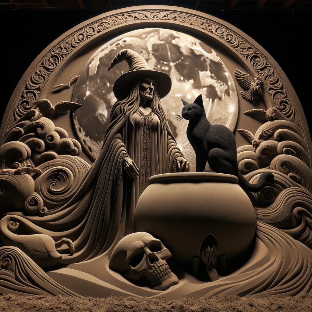 Sand-Witch w/ Soup - AI Generated Artwork - NightCafe Creator