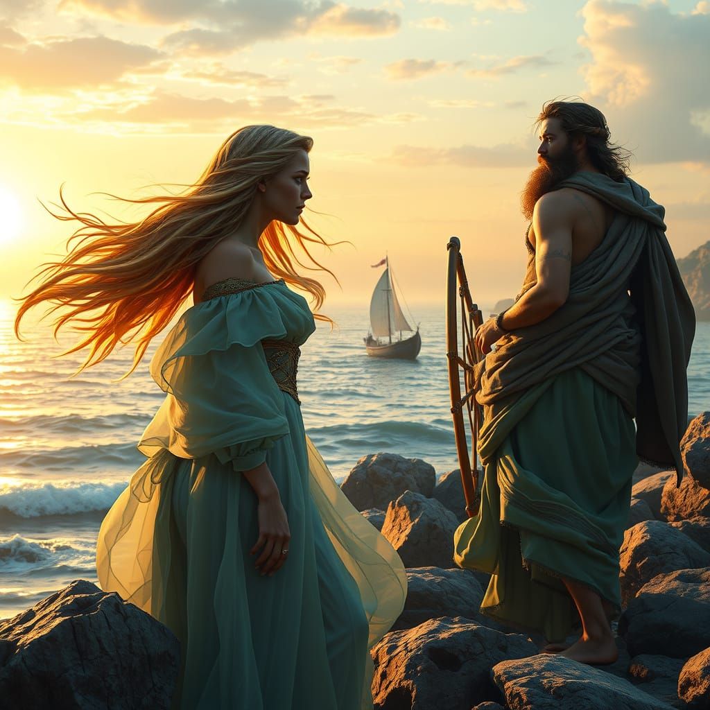 Calypso and Odysseus - Calypso and Odysseus