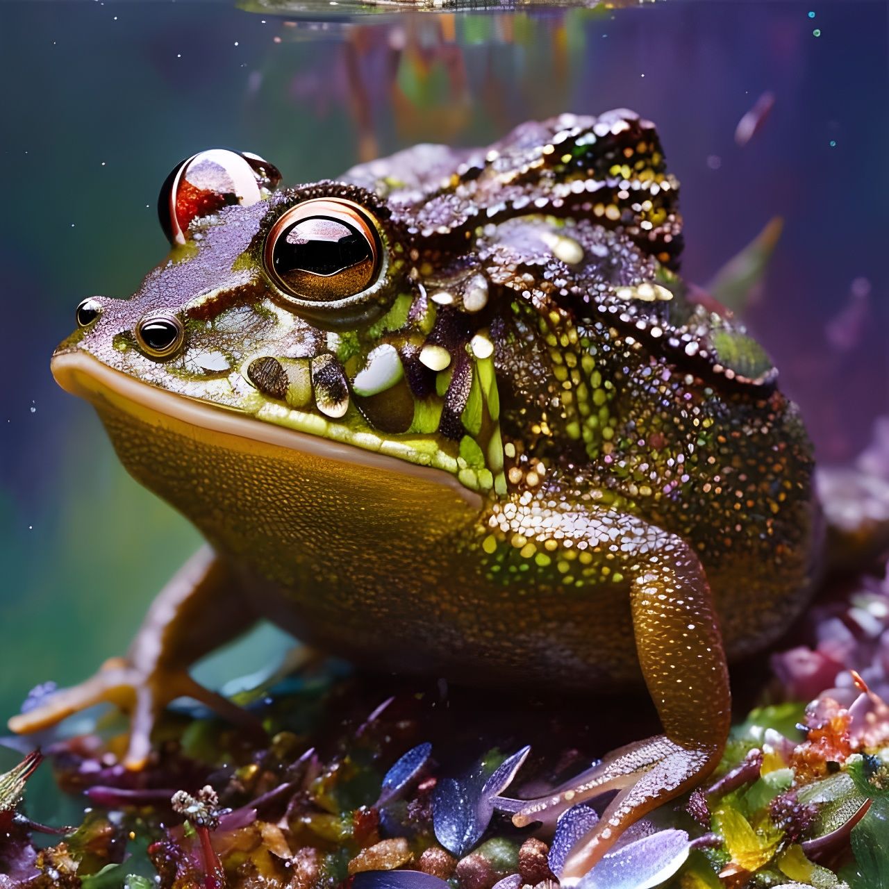 Frog - AI Generated Artwork - NightCafe Creator