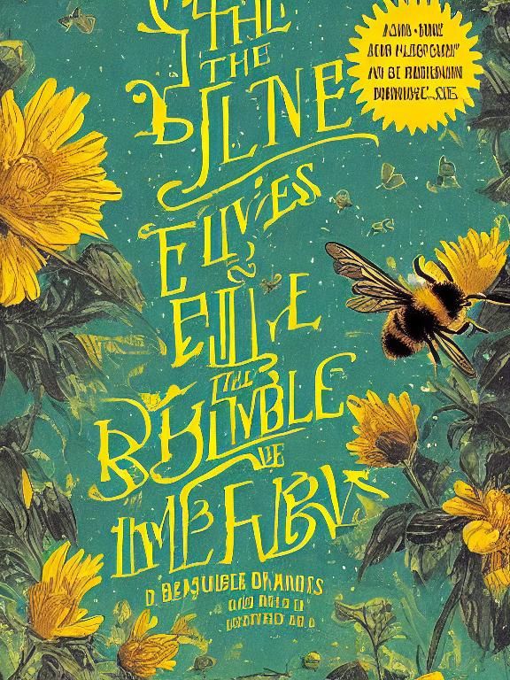 The Bumblebee flies anyway, book cover - AI Generated Artwork ...