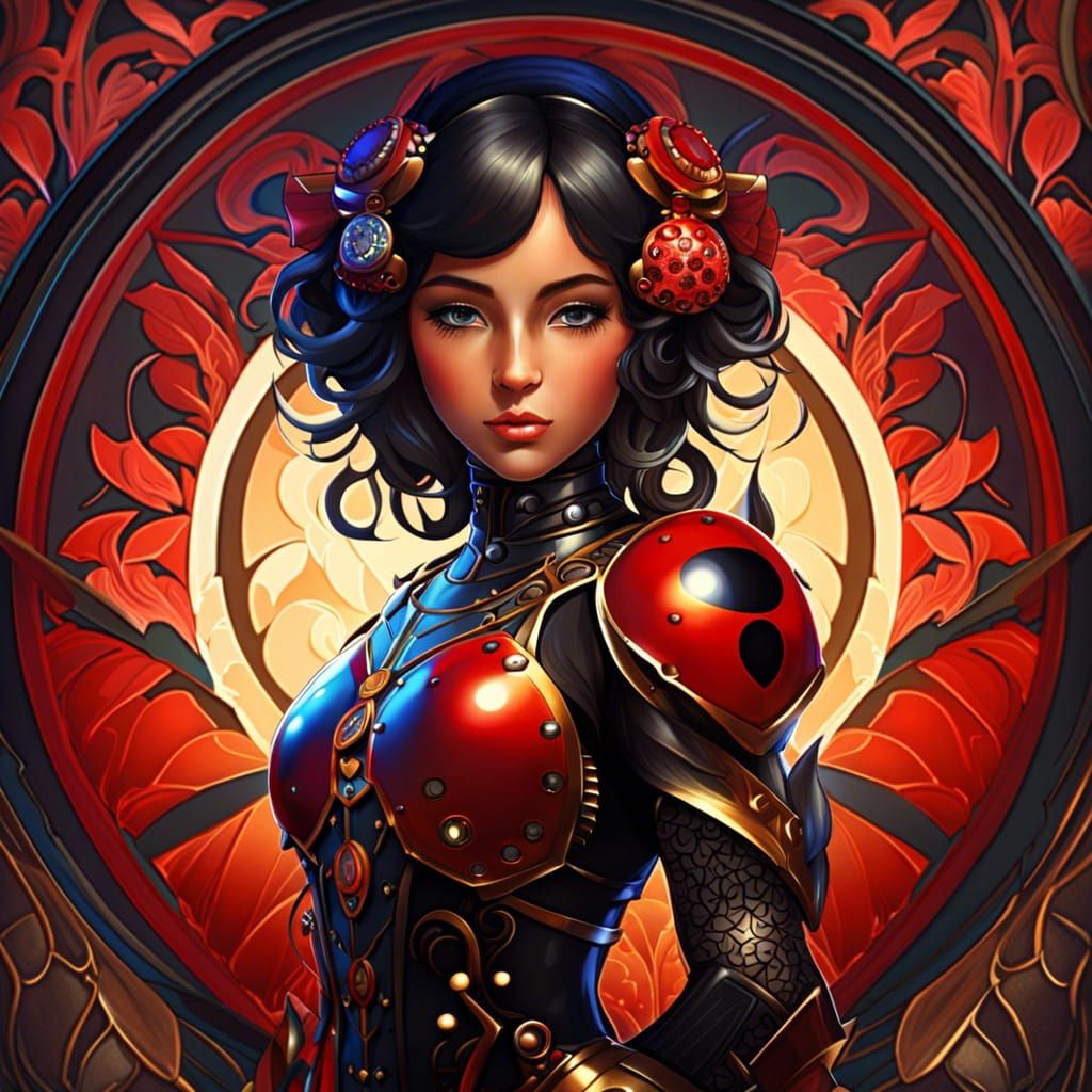 Ladybug Warrior Goddess (SDXL 0.9) Seed: 1993795132 - AI Generated ...