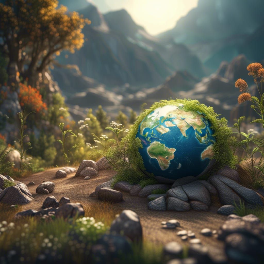 Earth - AI Generated Artwork - NightCafe Creator