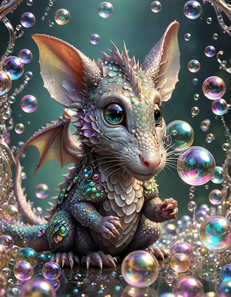 Dragon Mouse - AI Generated Artwork - NightCafe Creator