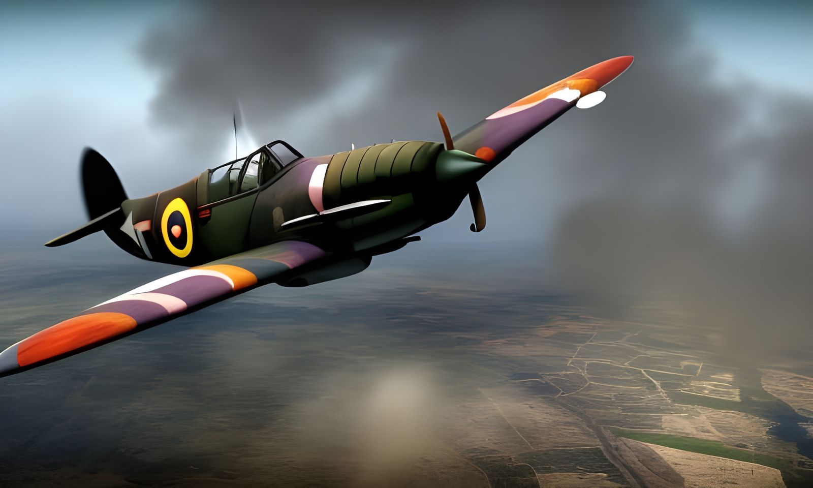 Spitfire - AI Generated Artwork - NightCafe Creator