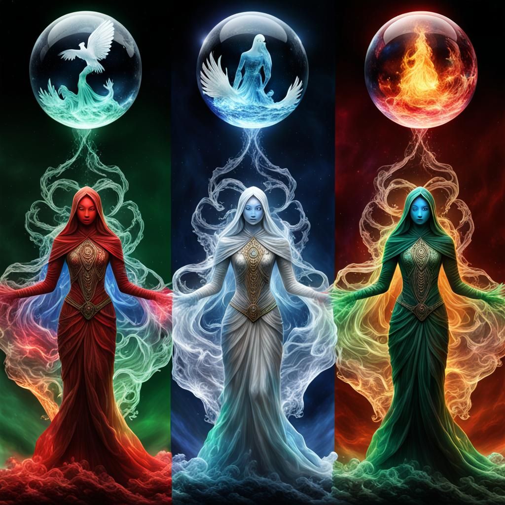 Elementals - AI Generated Artwork - NightCafe Creator