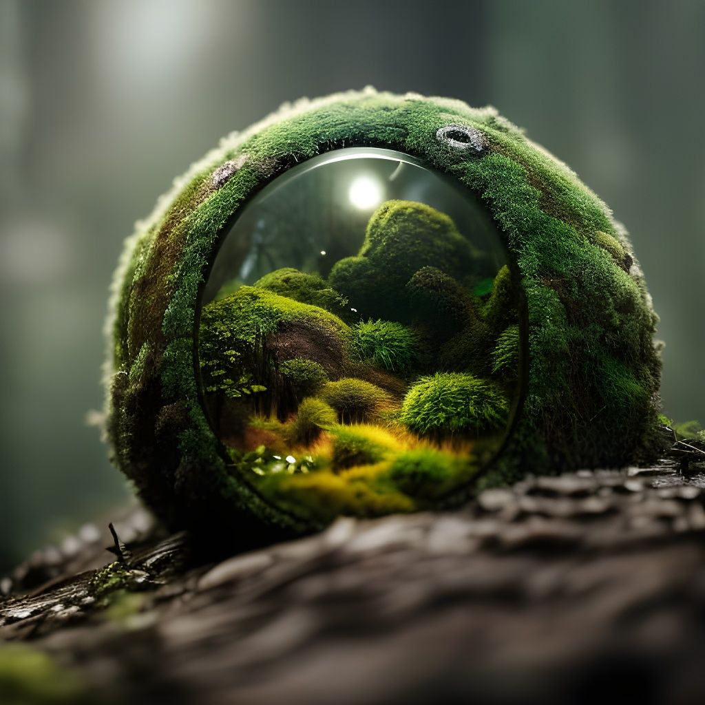 Forest Orb - AI Generated Artwork - NightCafe Creator