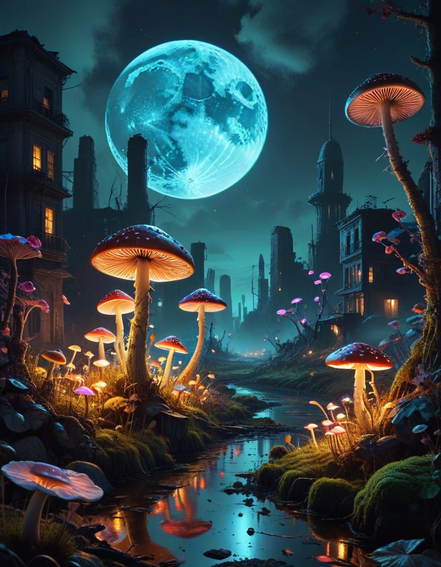 Free prompts in the deets, not hidden! If you could spare a cred or two ...