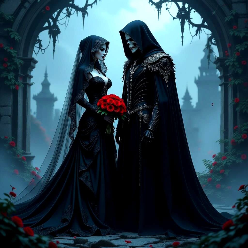 Wedding of the Grim Reaper - Grim Reaper's Wedding: Dark Fan...