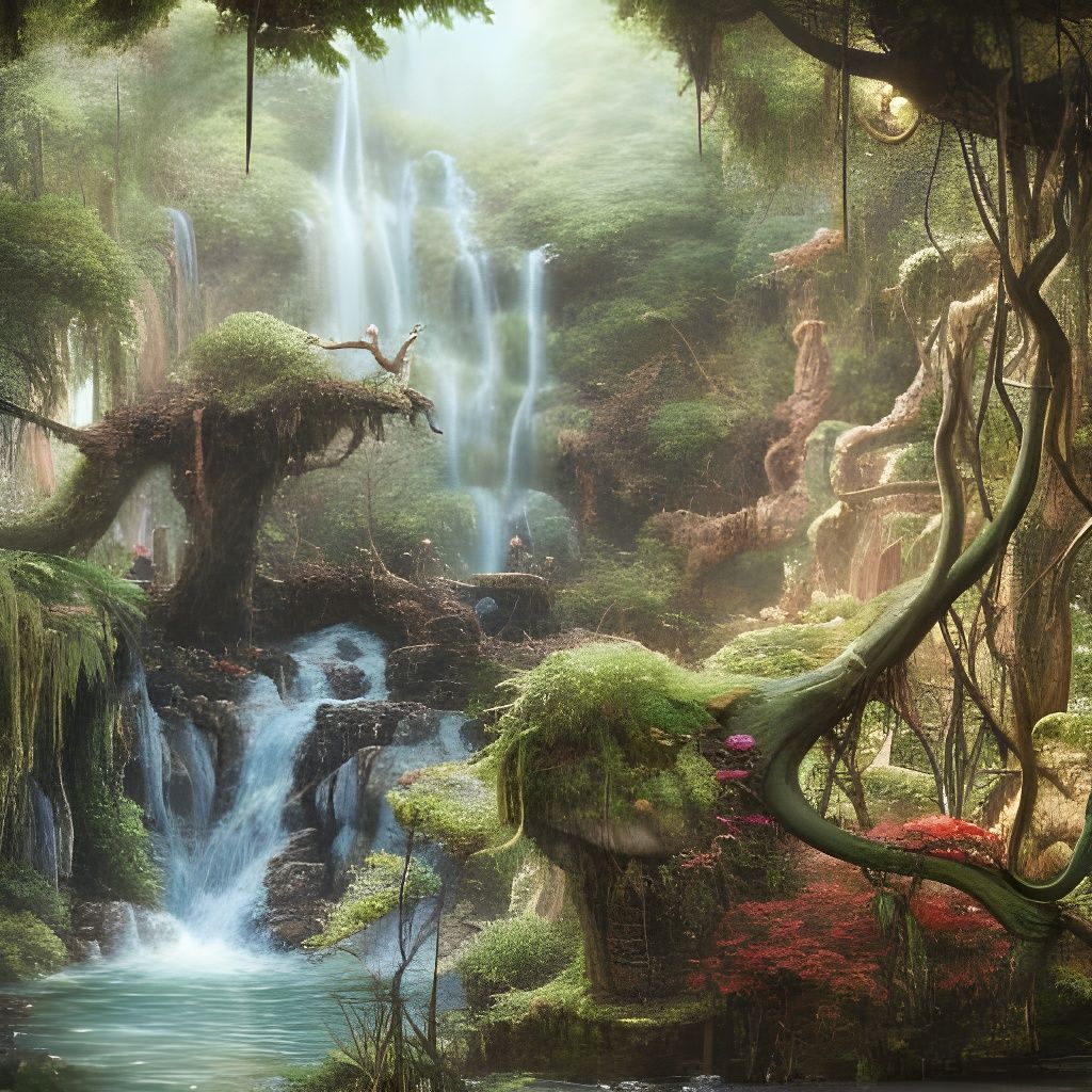 Jungle Spring - AI Generated Artwork - NightCafe Creator