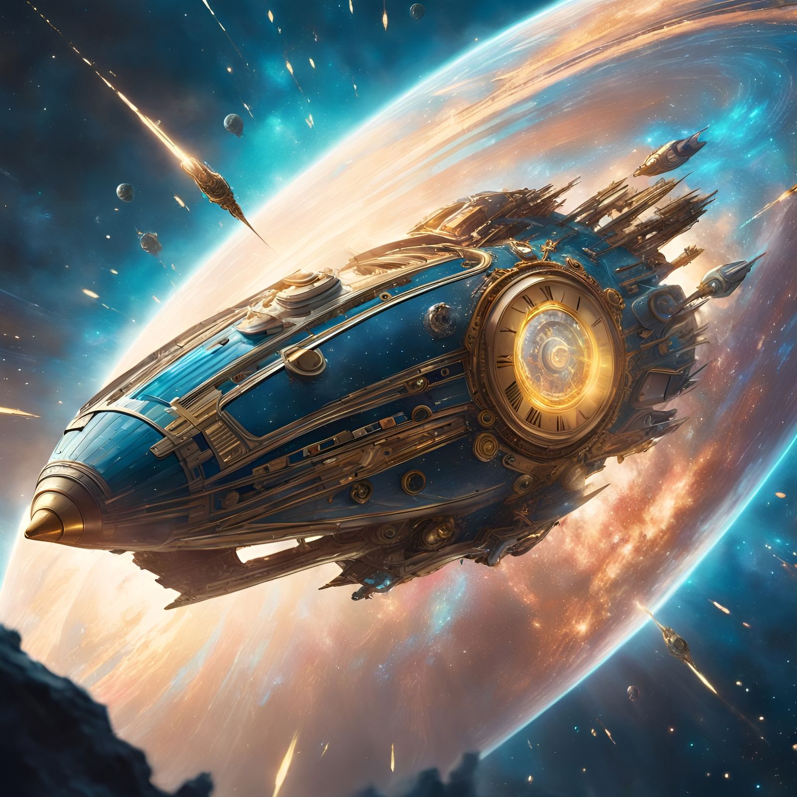 Time Machine - AI Generated Artwork - NightCafe Creator