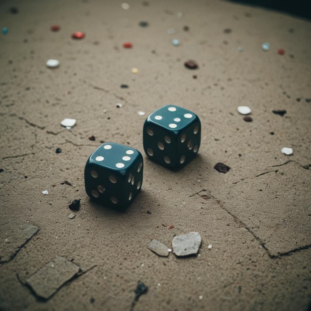 Pair of Dice - AI Generated Artwork - NightCafe Creator
