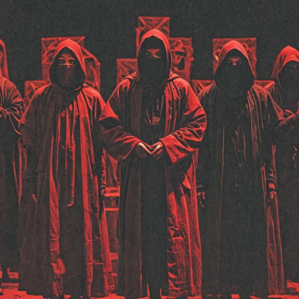 Macabre Cult I - AI Generated Artwork - NightCafe Creator